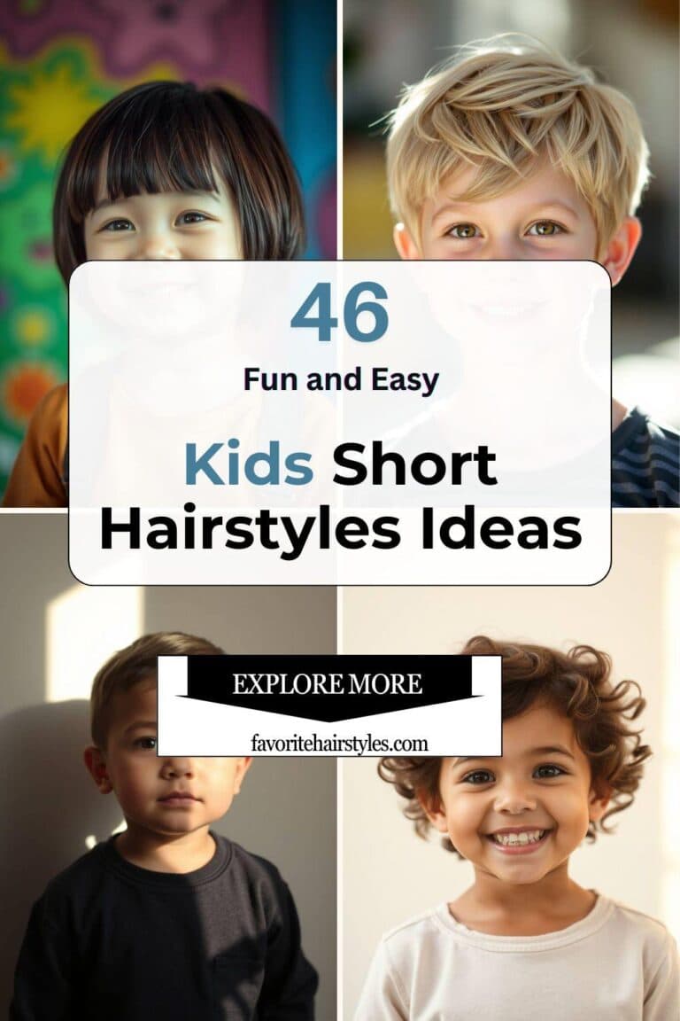 46 Fun and Easy Kids Short Hairstyles Ideas - Favorite Hair Styles ...