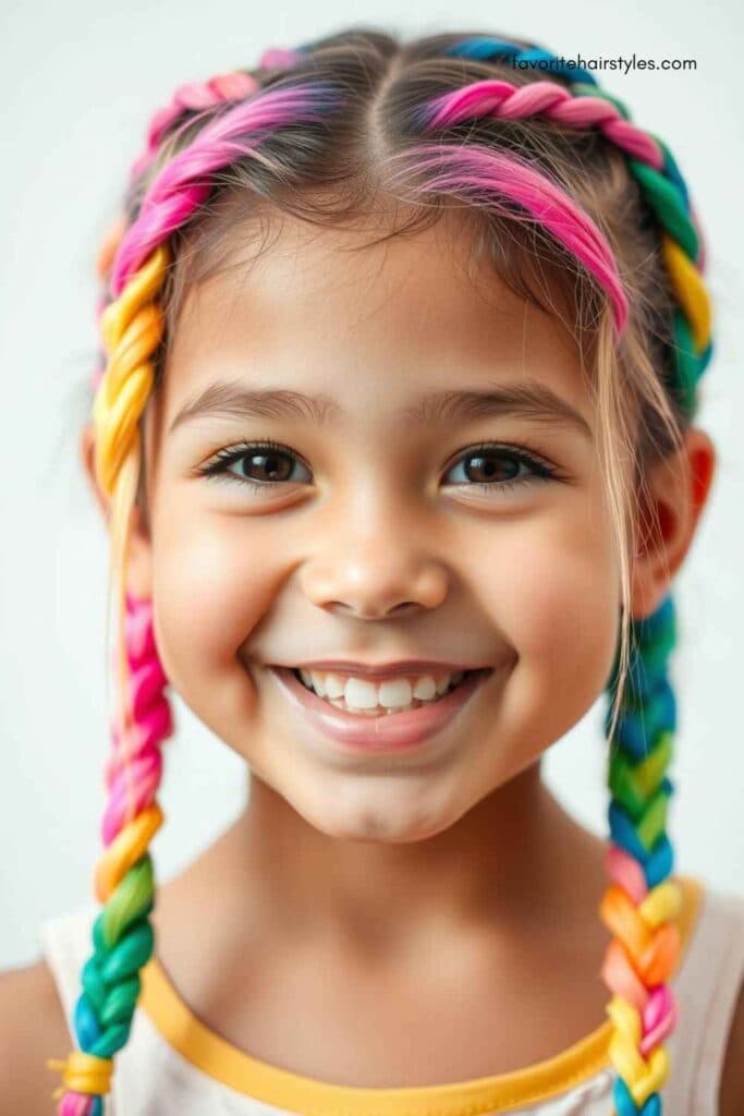 Fun and Creative Hair Extensions Ideas for Kids - Favorite Hair Styles ...