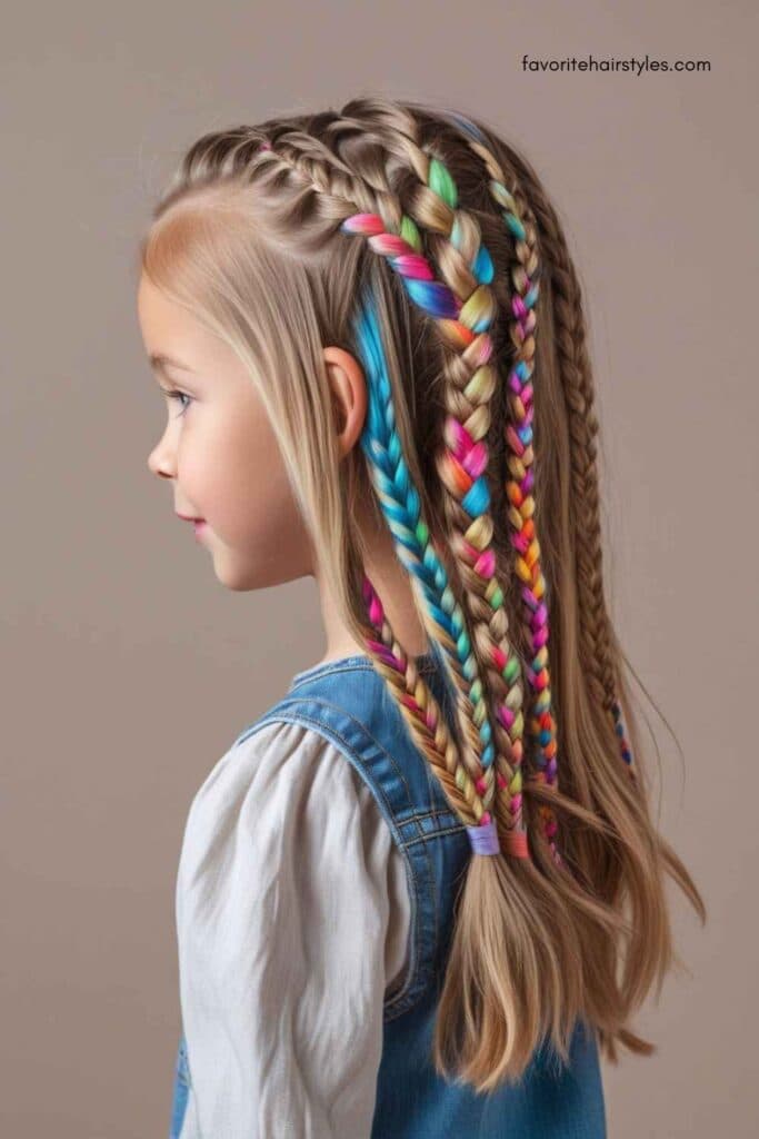 Fun and Creative Hair Extensions Ideas for Kids - Favorite Hair Styles ...
